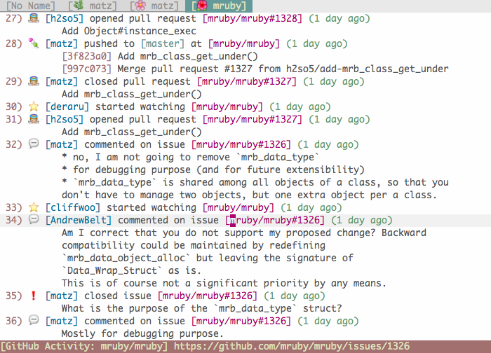 그래, 가끔 "Vim에서" GitHub을 보자!
